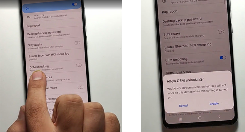 آموزش آنلاک کردن بوت لودر سامسونگ